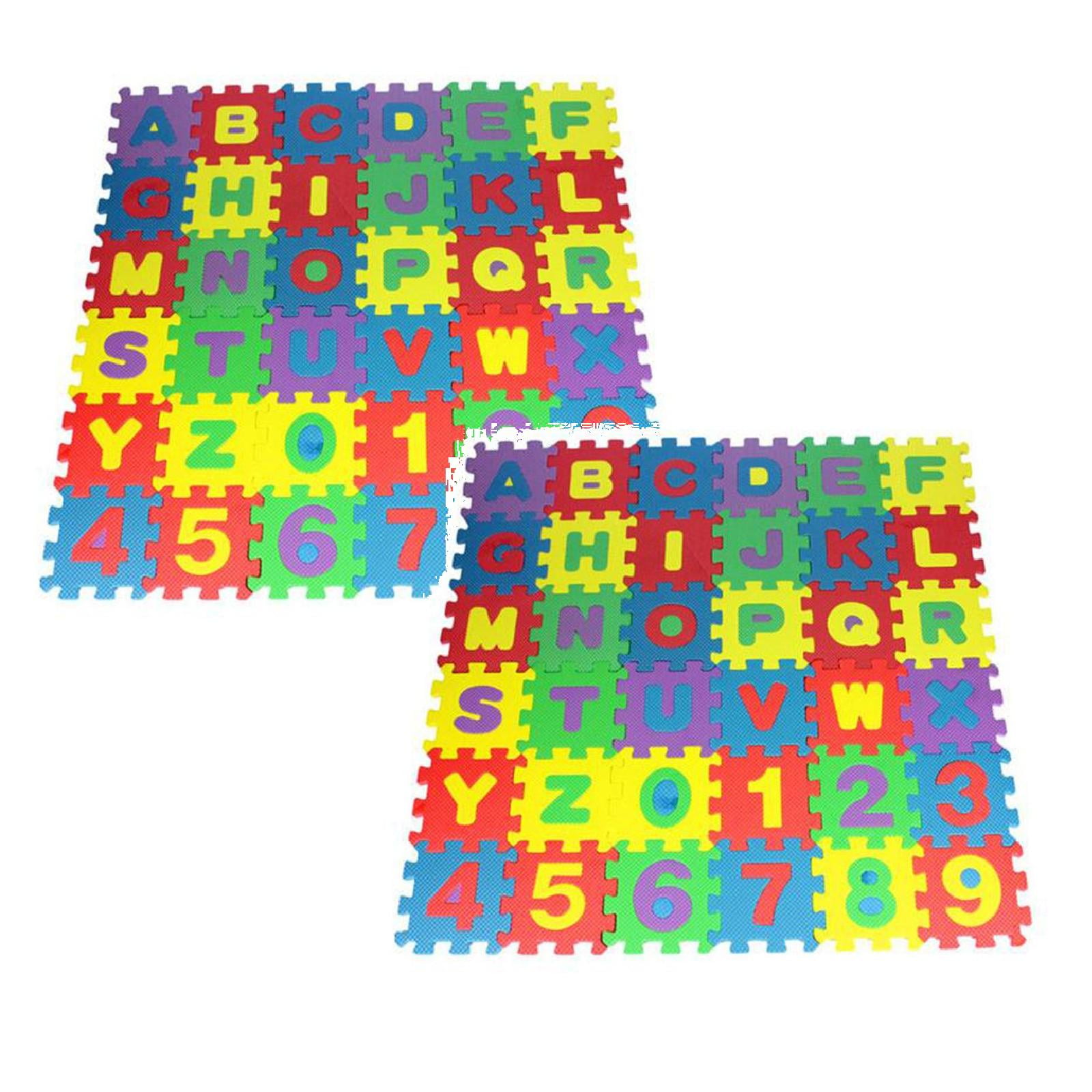 72Pcs Sale Countdown! Educational Foam Toy Gift Maths Alphabet Number ...