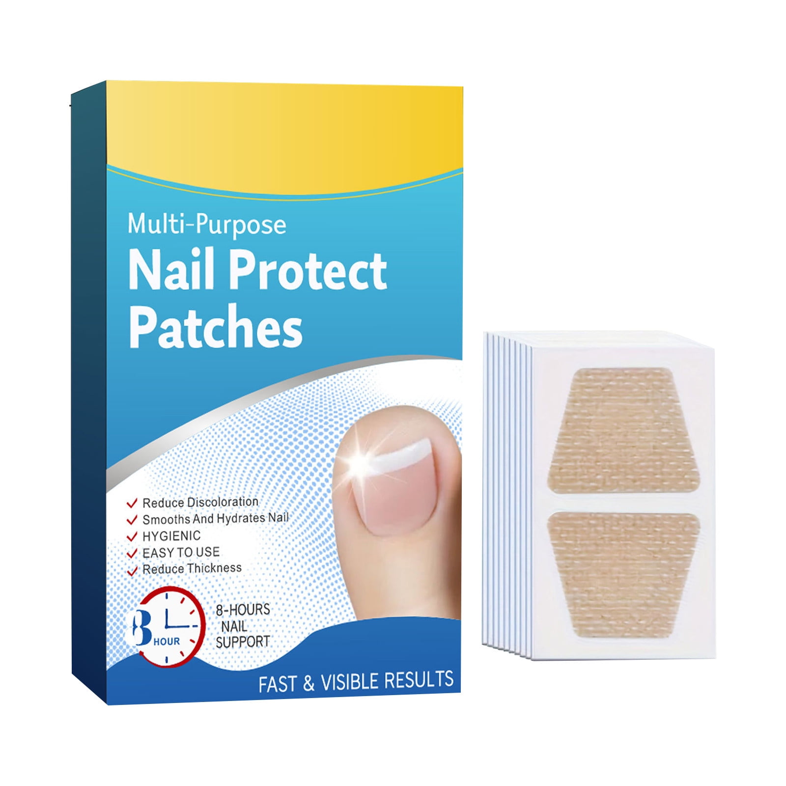 72Pcs Toenail Extra Strength-8-Hrs Overnight Nail Repairing,Ingrown ...