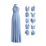 72styles Infinity Dress, Multiway Maxi Bridesmaid with Bandeau, 1pc ...