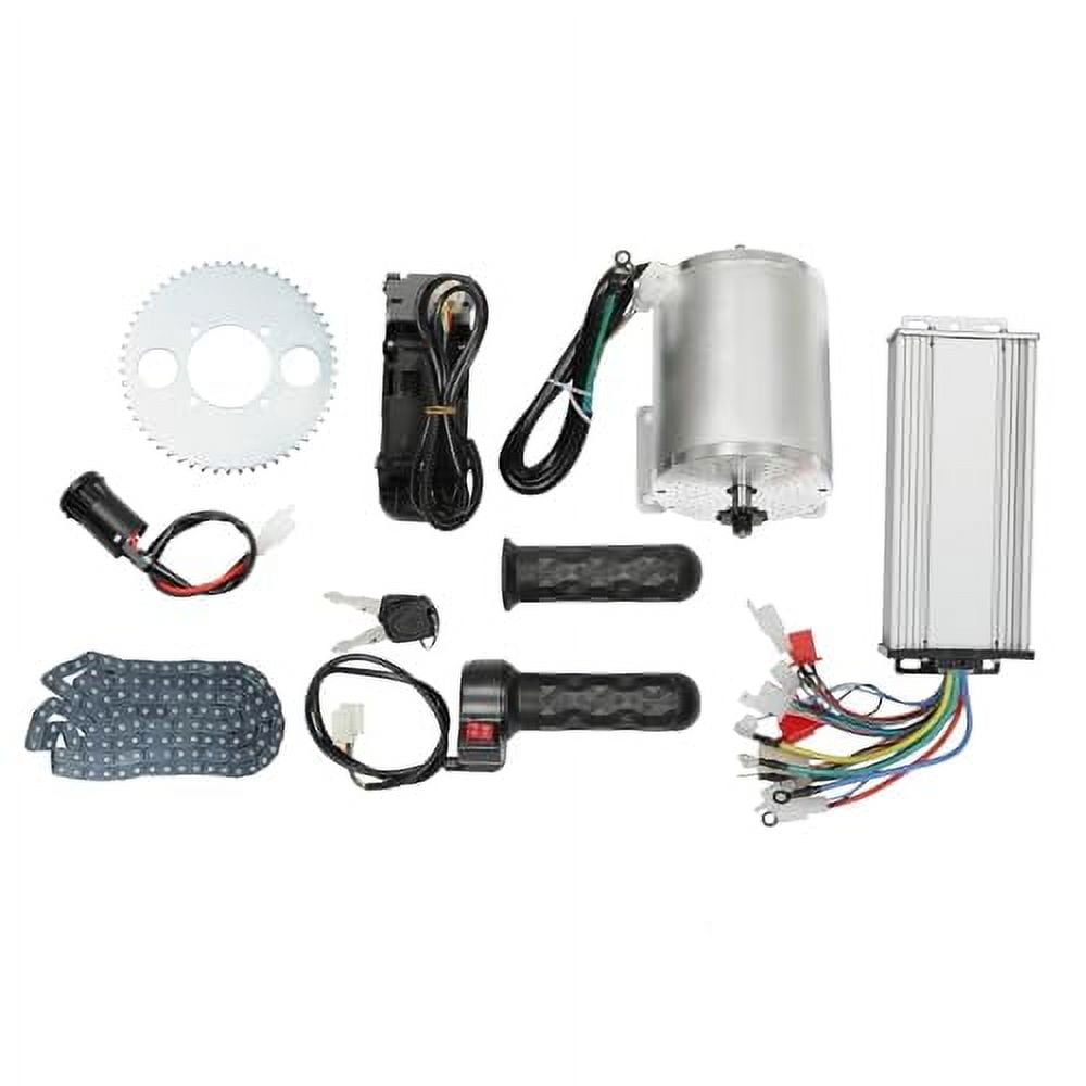 72V 3000W Brushless Motor Kit with Controller and Throttle for Electric ...