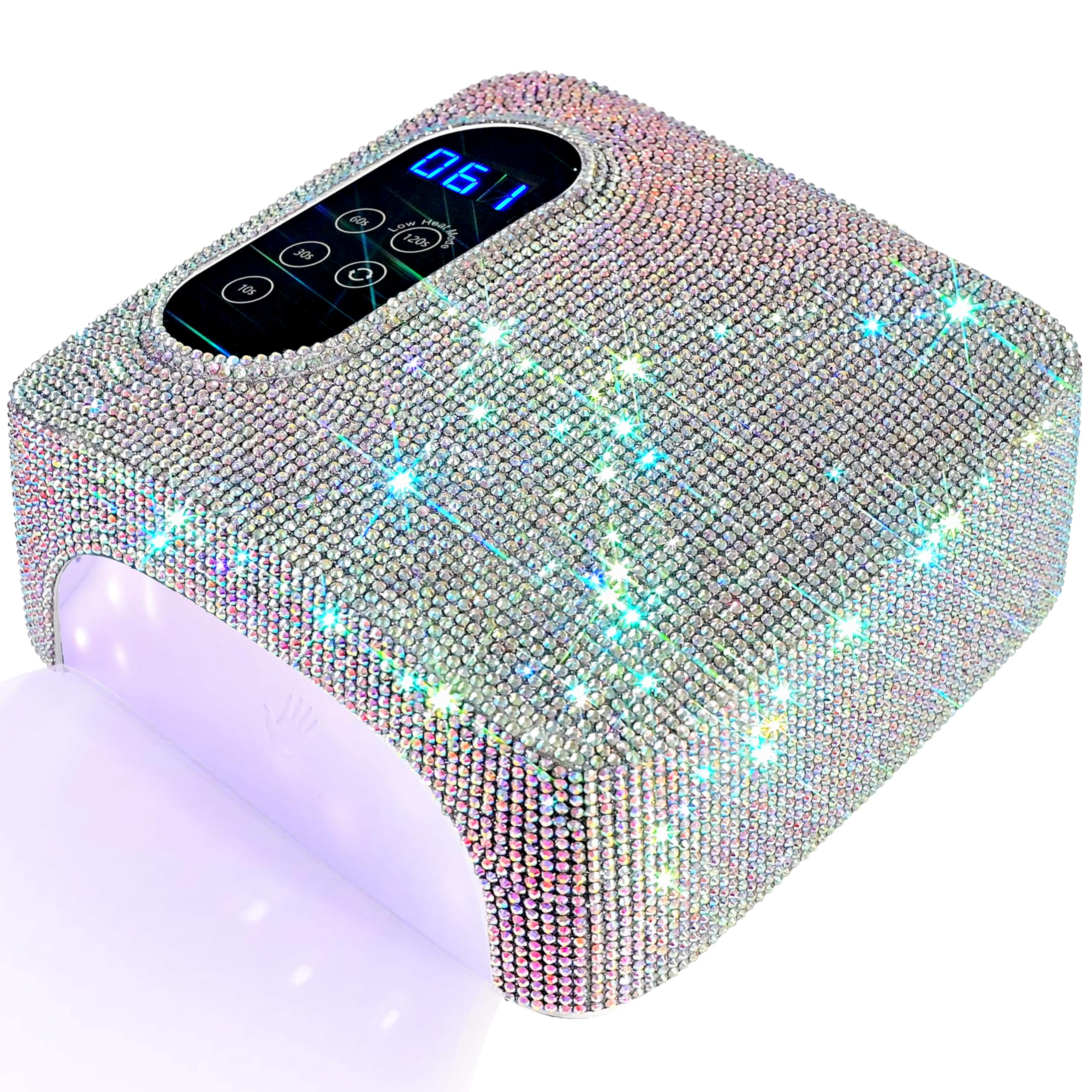 72W UV LED Nail Lamp,Rechargeable Cordless Nail Dryer,Portable UV Led ...