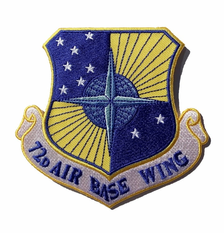72d Air Base Wing Patch – Plastic Backing - Walmart.com