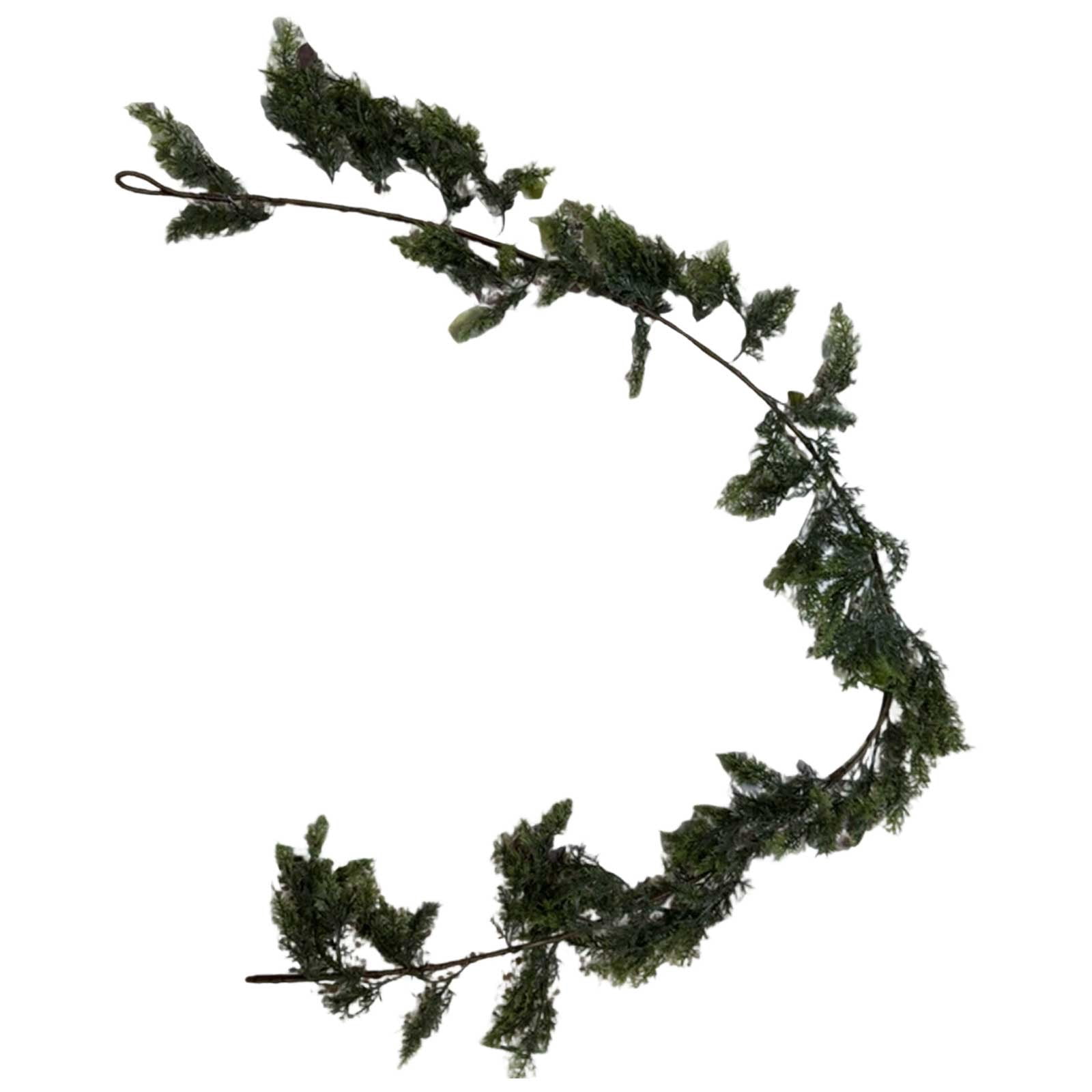 72in Cedar Garland Realistic Extra Full Cedar Christmas Garland For ...