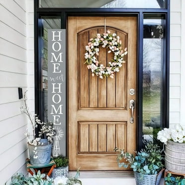 Glitzhome Fall Wooden Large Porch Sign Decor Rustic Farmhouse Themed ...