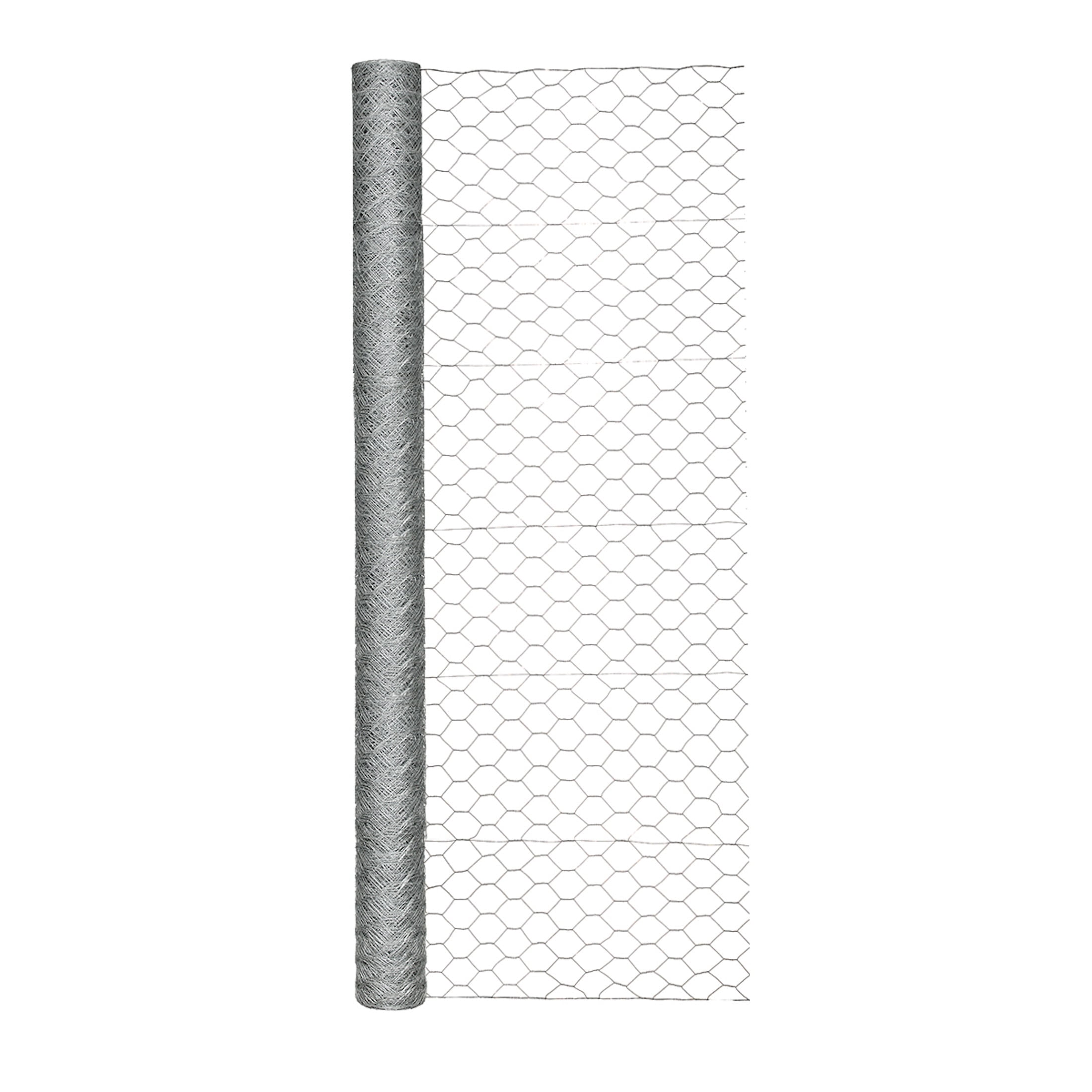 72in x 150ft Galvanized Chicken Wire with 2in Openings - Walmart.com