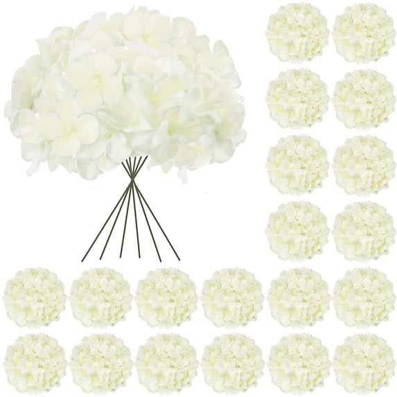 72pcs Hydrangea Artificial Flowers Hydrangea Flowers Artificial Flowers ...
