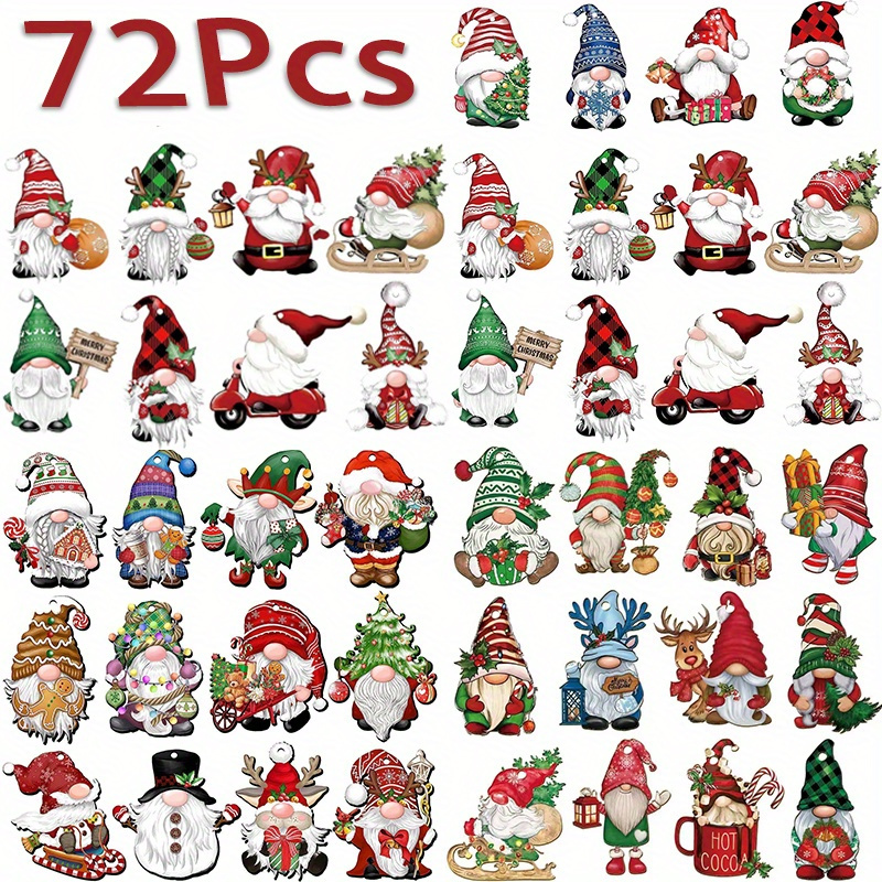 72pcs New Arrival Christmas Dwarf Hanging Decoration, Cute Christmas ...