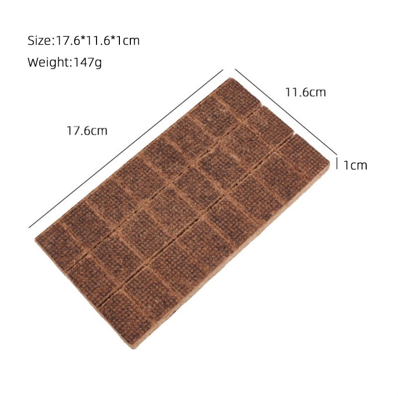 72pcs Outdoor Fire Starter Cubes for BBQ Emergency Fire Starter Blocks ...