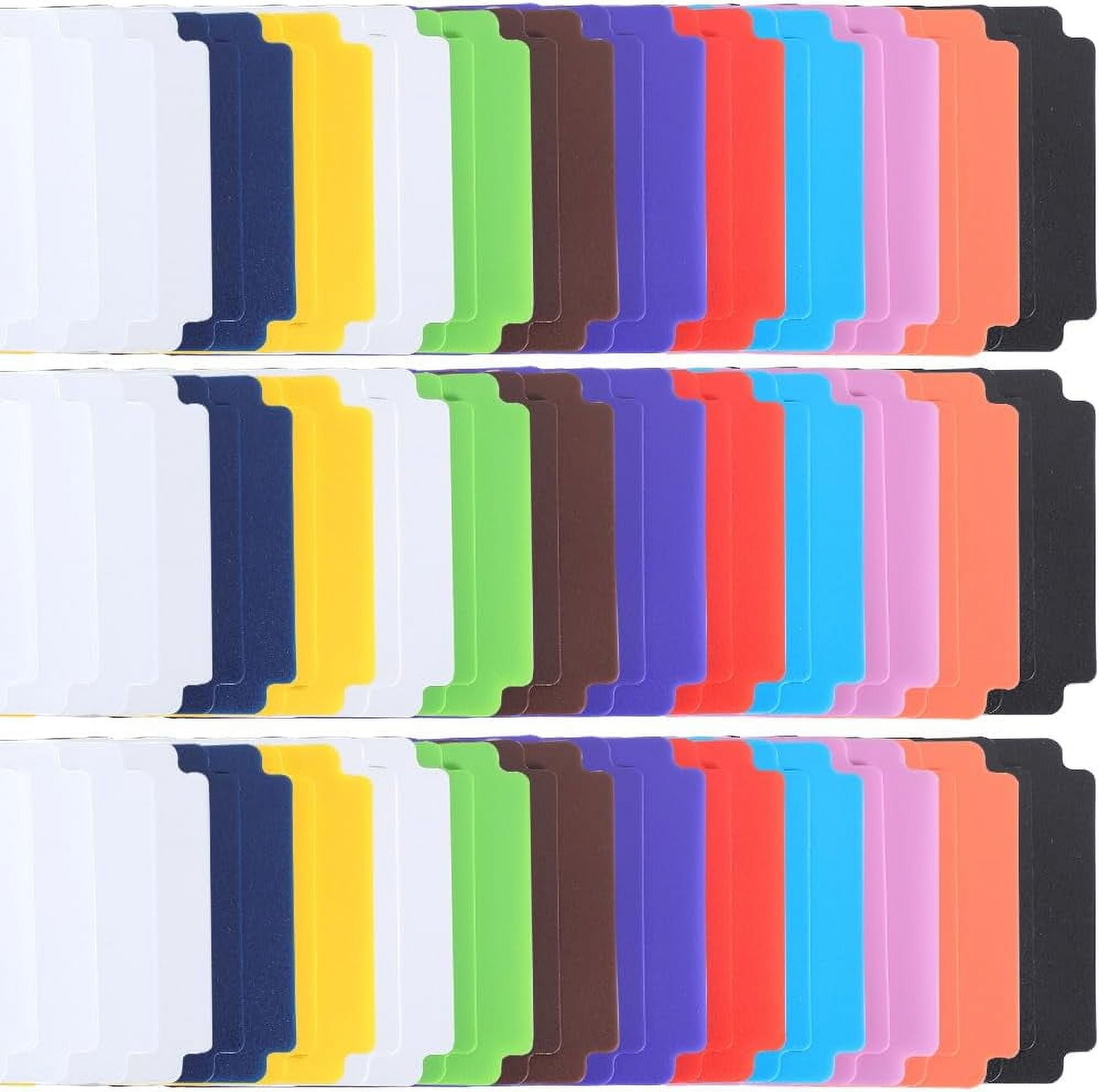 72sheets 12 Colors Trading Card Dividers Card Separator Card Sorting ...