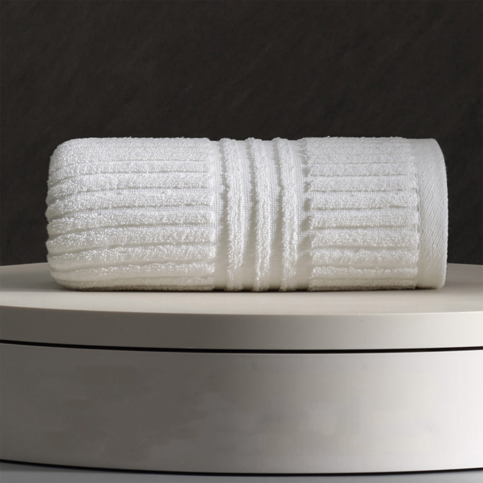 72x34cm Rectangle Towel in White for Personal Use, Ideal for Bathing ...