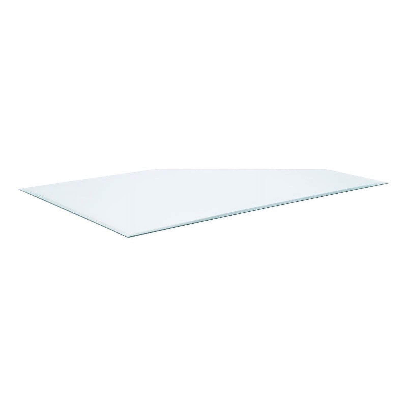 72x42" 8mm Rectangular Glass Table Top Clear - Walmart.com