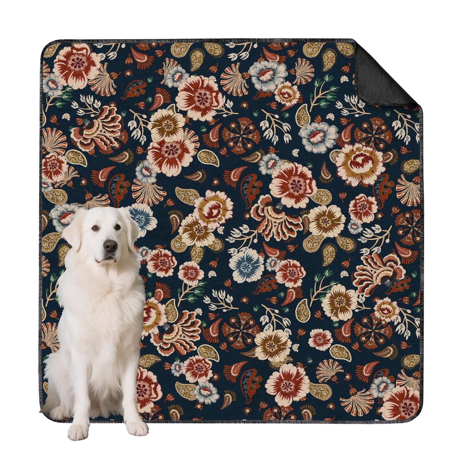 72x72 Inch Heavy Duty Washable Puppy Pads, Reusable Super Absorbent Dog ...