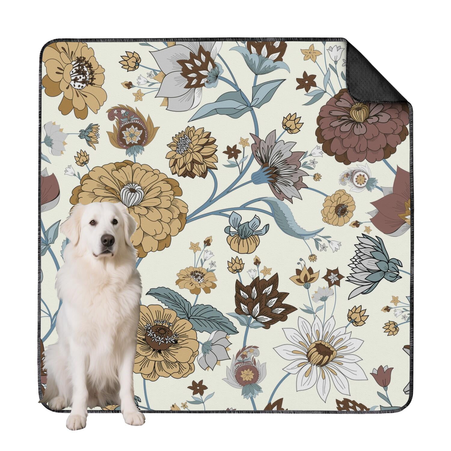 72x72 Inch Reusable Wee Pads for Dogs, Machine Washable Highly ...