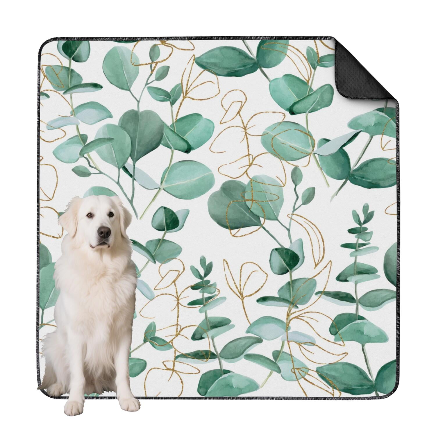 72x72 Inch Washable Pet Training Pads Reusable, Highly Absorbent Dog ...