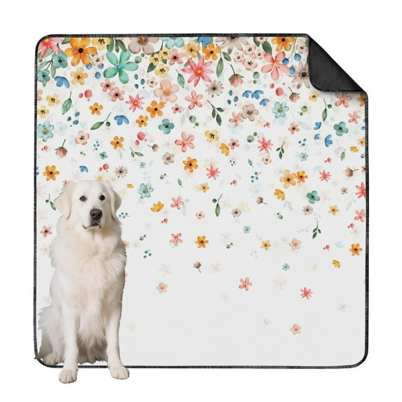 72x72 Inch Washable & Reusable Dog Pee Pads, Super Absorbent Puppy ...