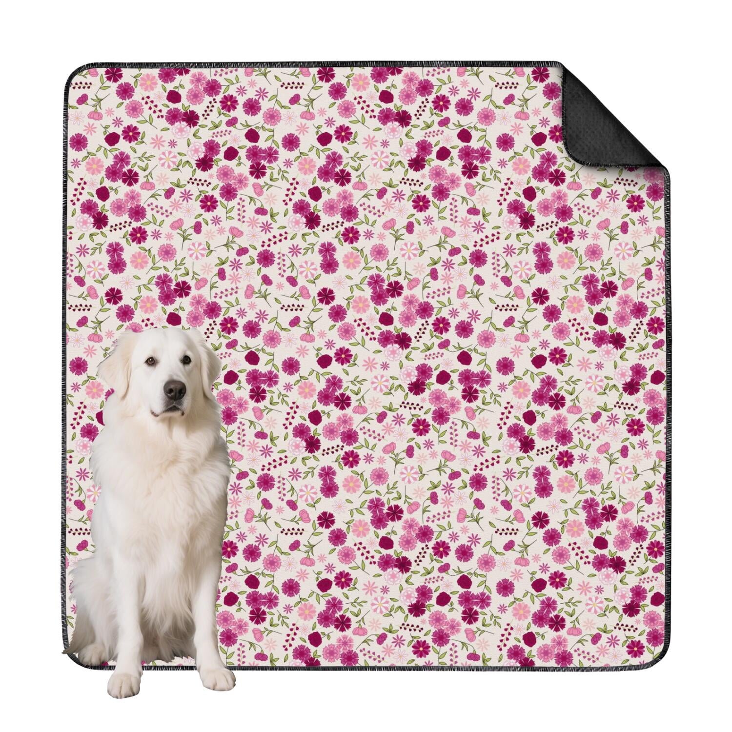 72x72 Inch Washable Reusable Puppy Pads, Super Absorbent Dog Potty ...