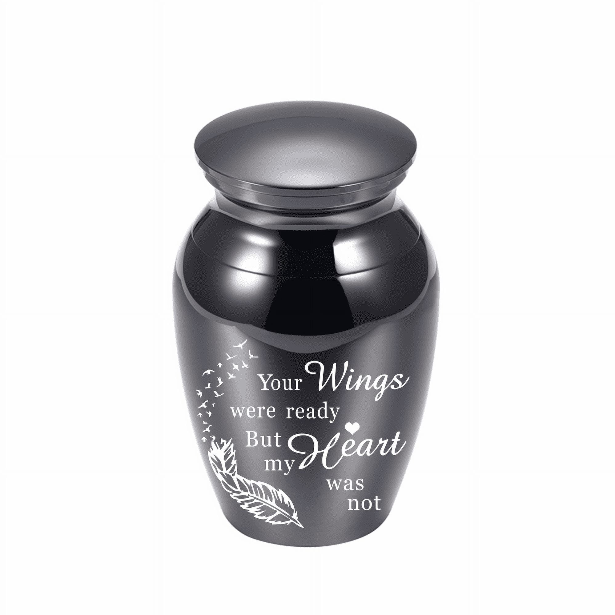 73*45*33mm Angel Wing with Birds/ Your Wings Were Ready But My Heart ...