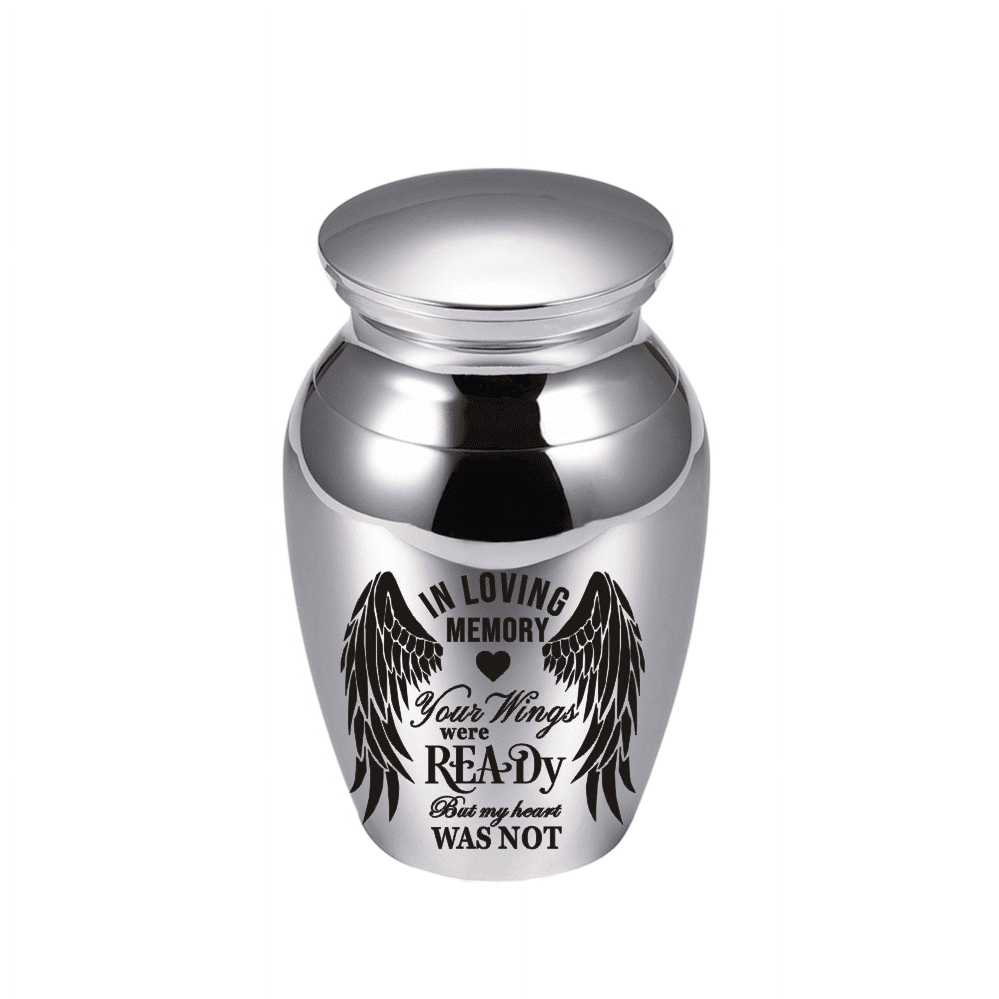 73*45*33mm Angel Wings / In Loving Memory /Your Wings Were Ready But My ...