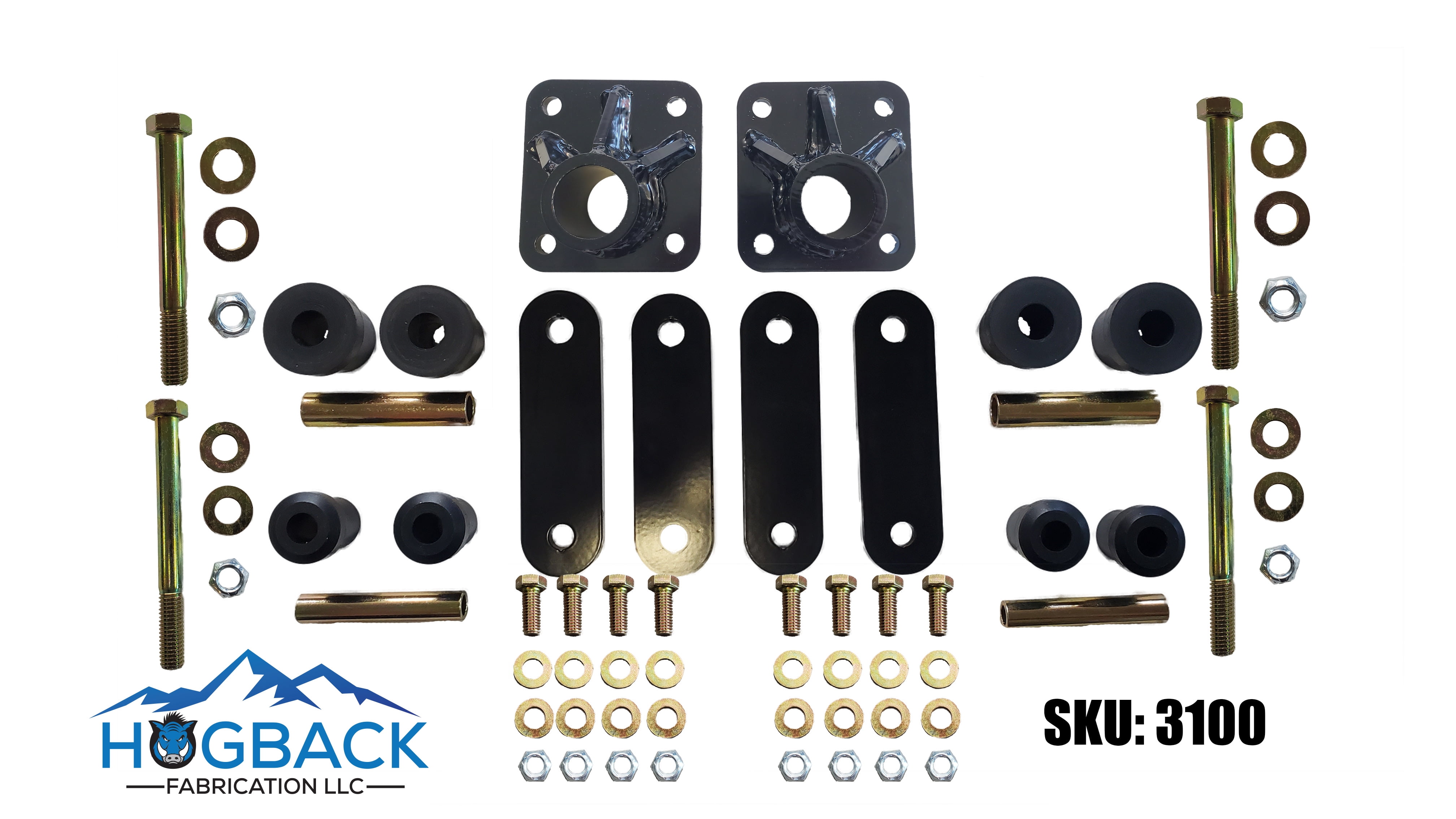 73-87 GM front suspension shackle hanger with HD Shackles - Walmart.com