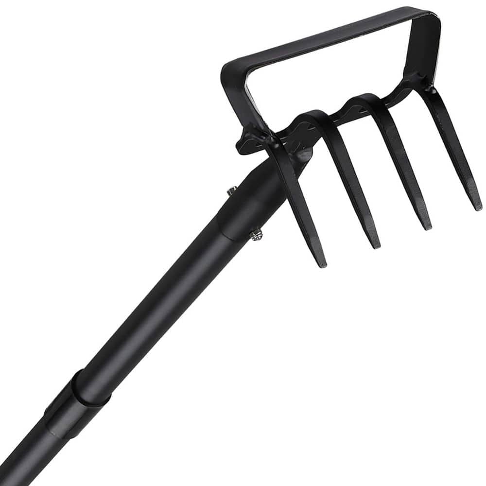 73 in. Weeder Heavy Duty Stirrup Hoe Cultivator 2 in 1 Manual Push Pull ...