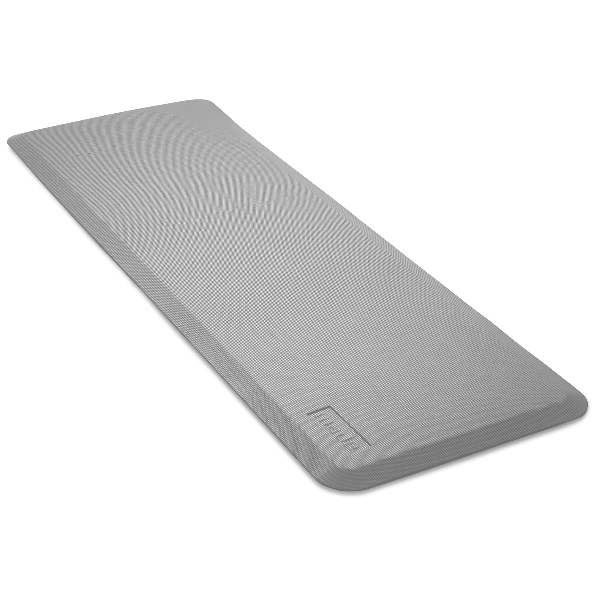 73" x 24" Bedside Non-Slip Anti-Skid Fall Mat with Beveled Edge, Gray ...