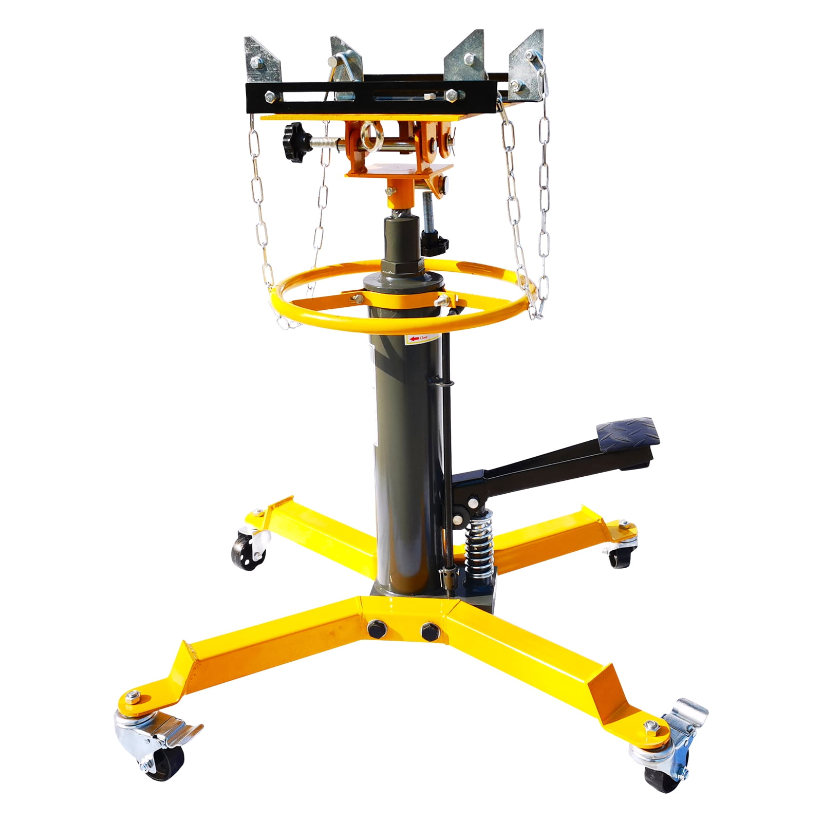 Transmission Jack 1600 LBS/0.75 Ton Capacity Adjustable 2 Stage ...