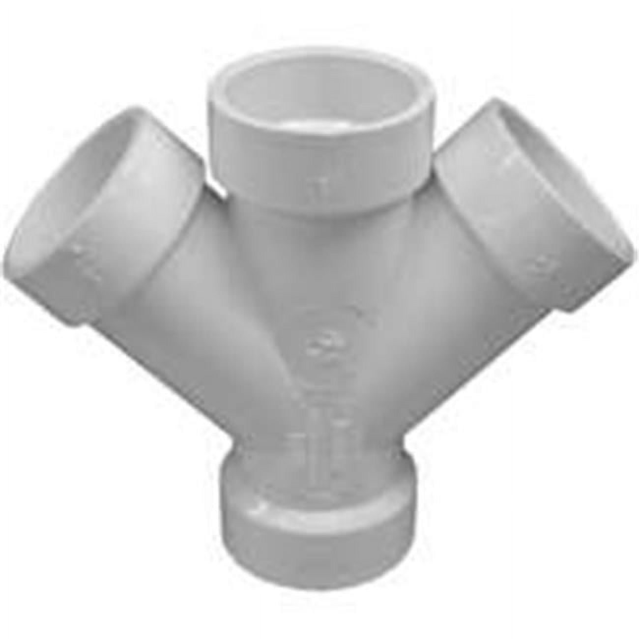 73415 1.5 In. Hub DWV Double Wye - Walmart.com