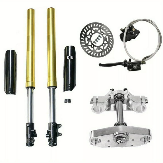735mm Upside down Front Forks Triple Tree Brake for Pit Bike Apollo SSR ...