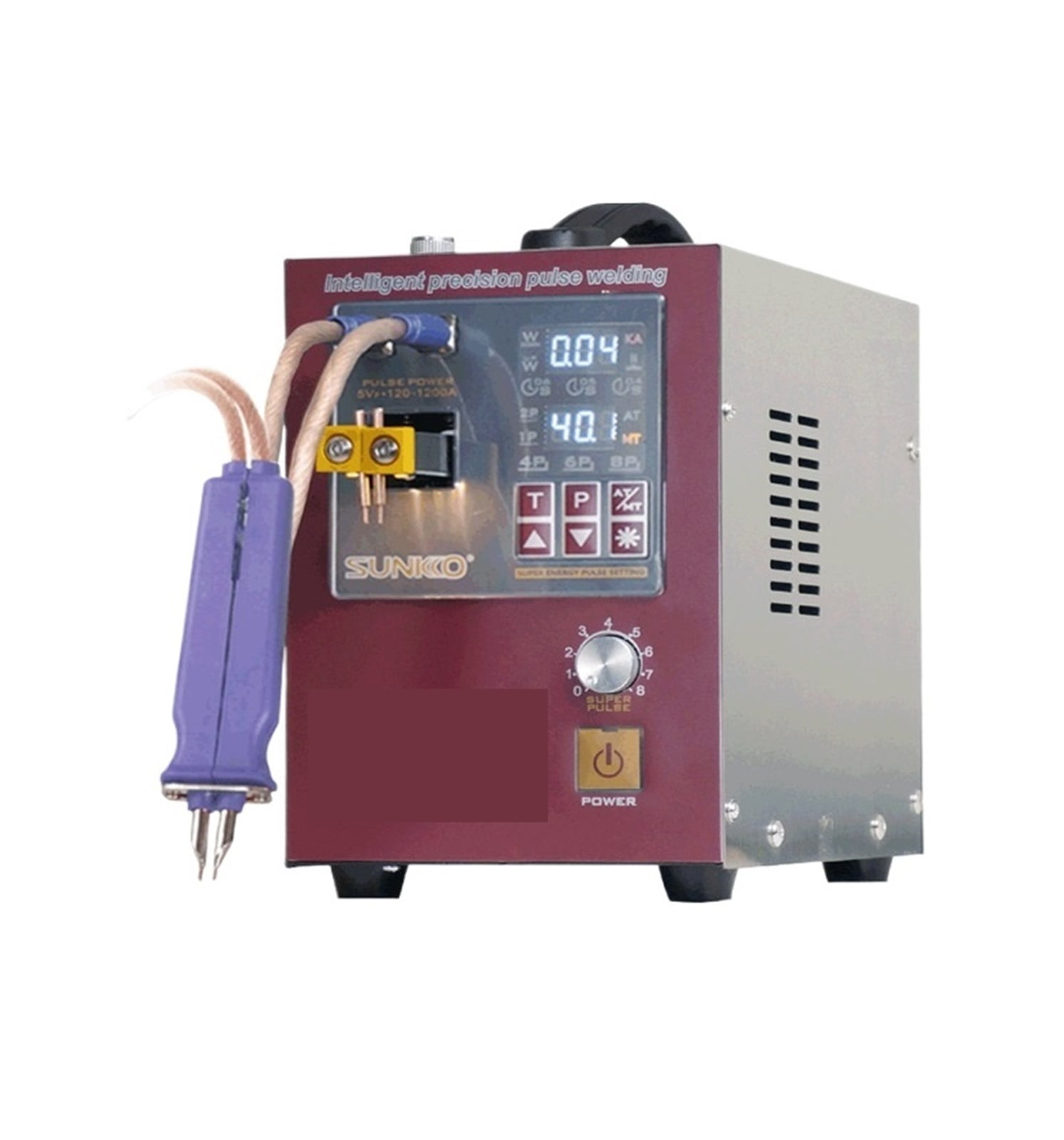 737DH Spot Welding Machine 4.3KW High Power 18650 Spot Welder, Battery ...