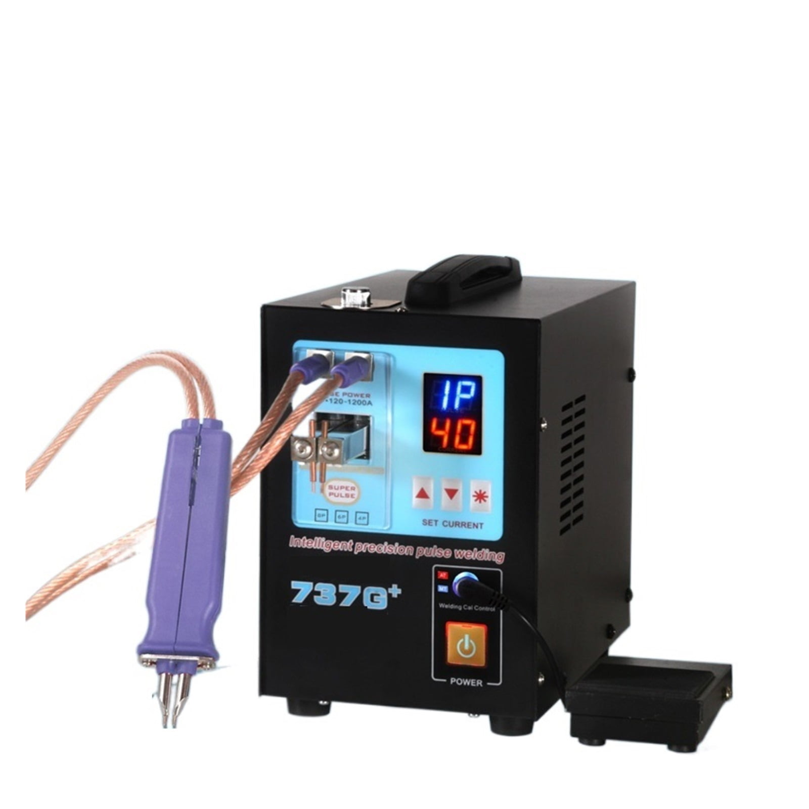 737G+ 4.3KW Battery Spot Welding Machine For 18650 Battery Nickel Strip ...