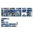 74/140Key PBT Backlits Keycaps Graffiti Art Design Original Profile ...