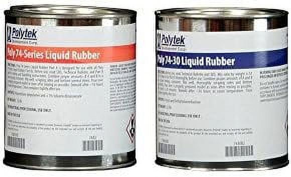 74-30 Liquid Polyurethane Rubber (4lb Kit) - Walmart.com