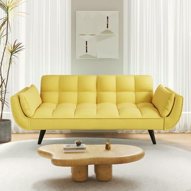 Giantex Convertible Sofa Chair Bed, Folding Arm Lounge Couch Chair with ...