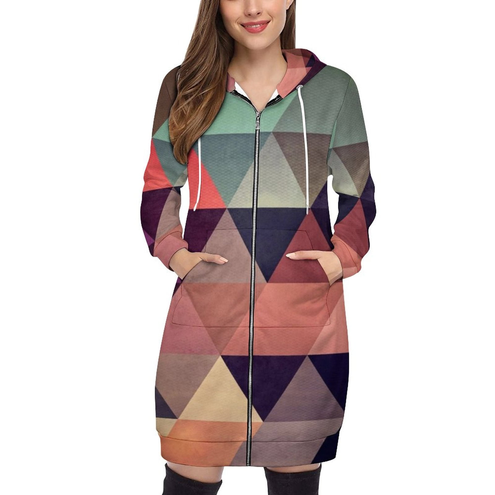 74 Tryypyzoyd Hoodie Sweatshirt Women Drawstring Printed Pocket Hooded ...
