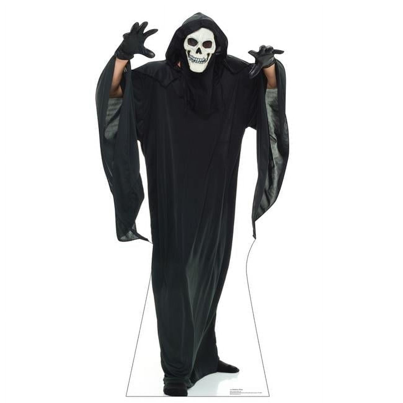 74 x 38 in. Life-Size Skeleton Ghost Cardboard Cutout - Walmart.com