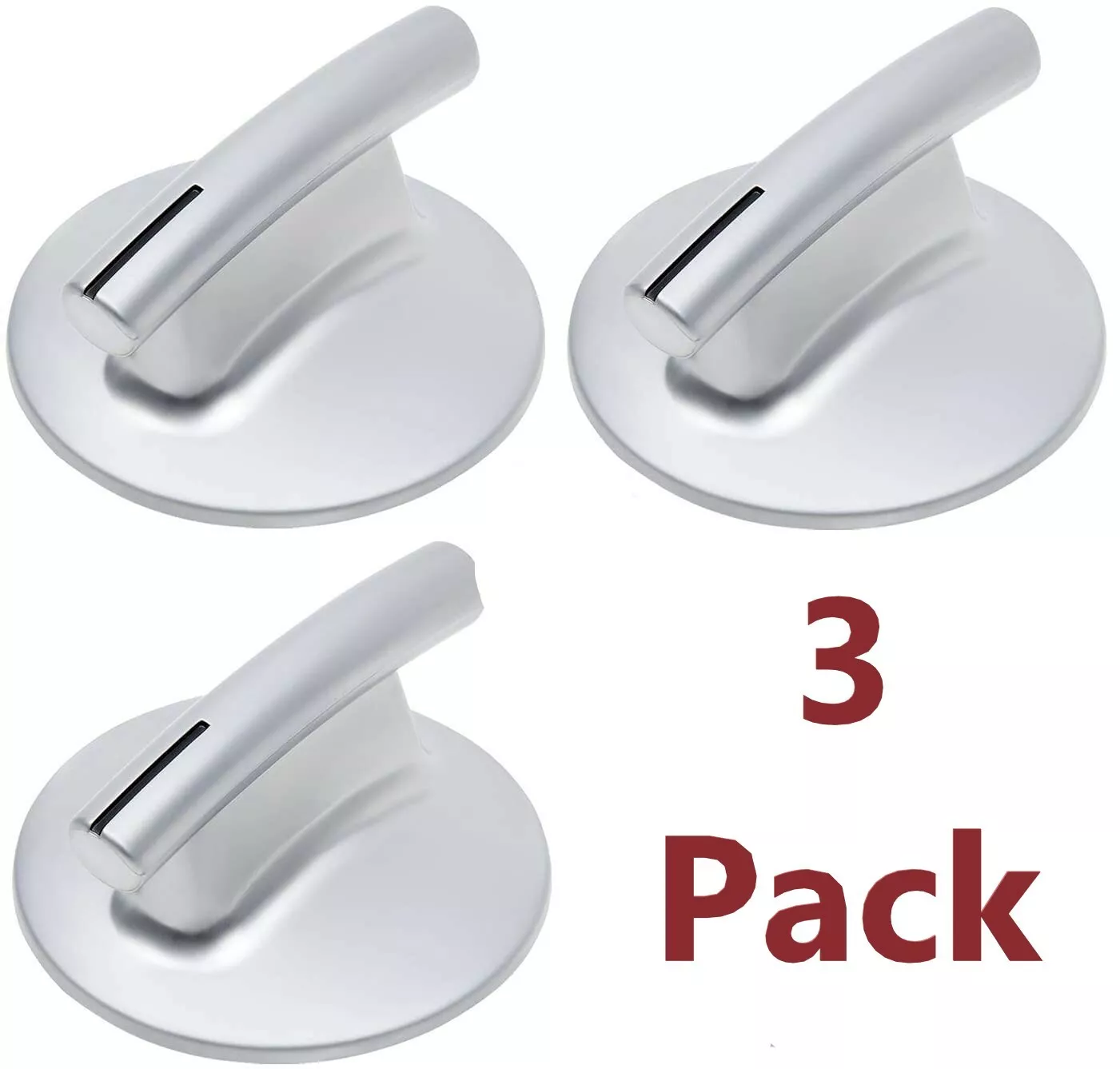 74010839 Burner Knob for Gas Range Cooktop PS2088183 AP4100128-3 Pack ...