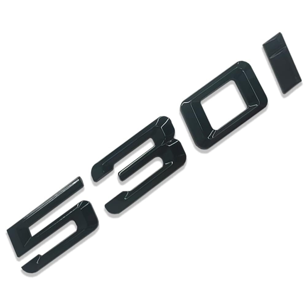 740i Rear Emblem Badge Sticker Car Trunk Lid Nameplate Numbers Letters ...