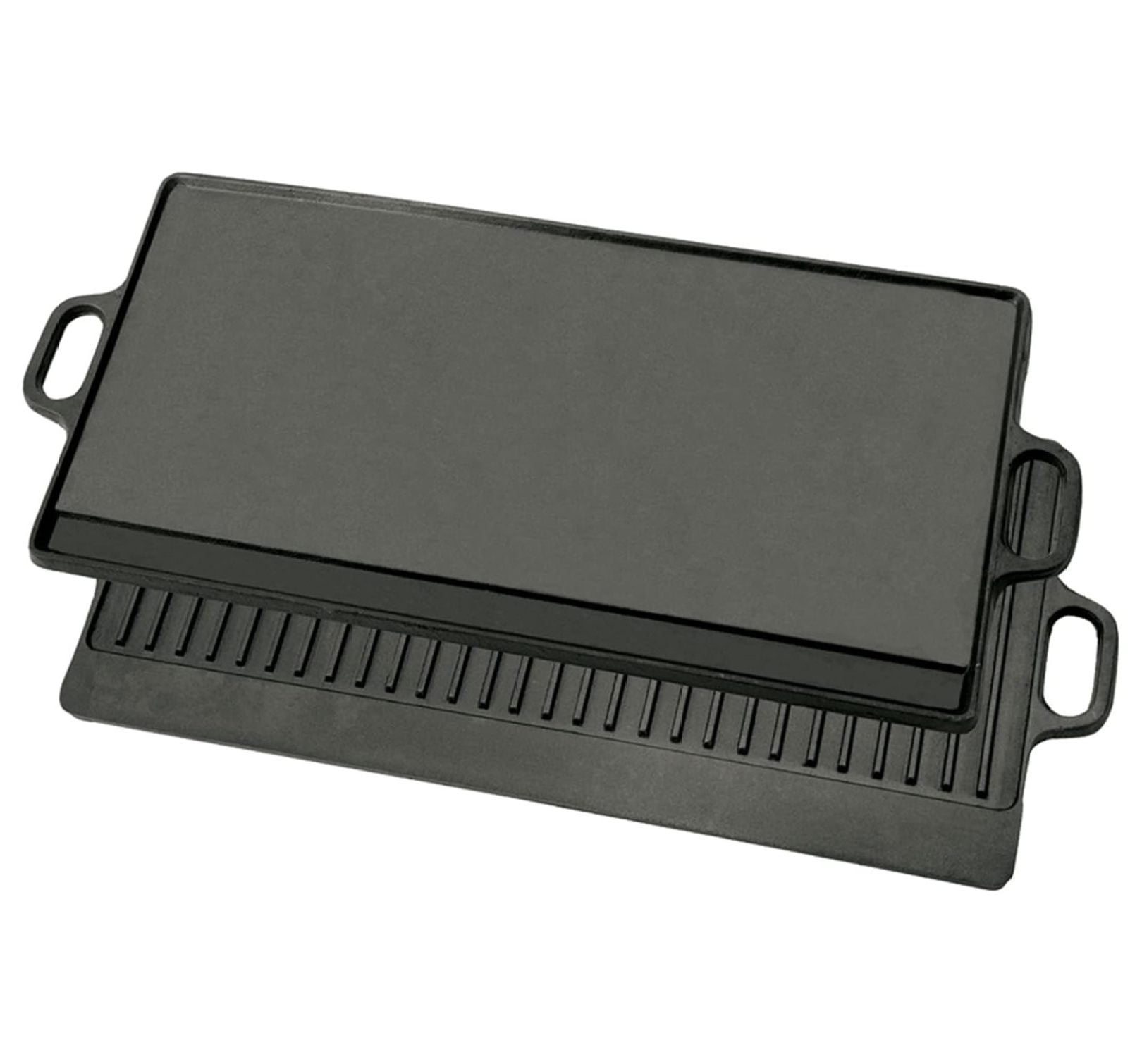 7428 28-in Cast Iron Reversible Rectangular Griddle Features Flat Side ...