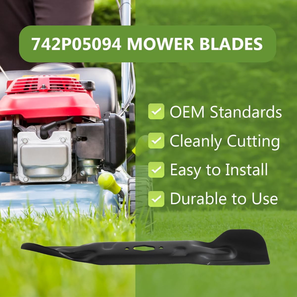 742P05094 Lawn Mower High Lift Blade for Enduro XT1-LT50 Ultima ZT1-50 ...