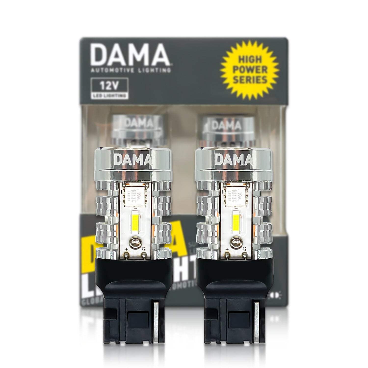 7440: DAMA High Power White / Amber LED Bulbs w/ CANbus | Pack of 2 ...