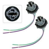 7440 Pigtail Wire Female Socket for Front Turn Signal Fixture - 2 Pack ...
