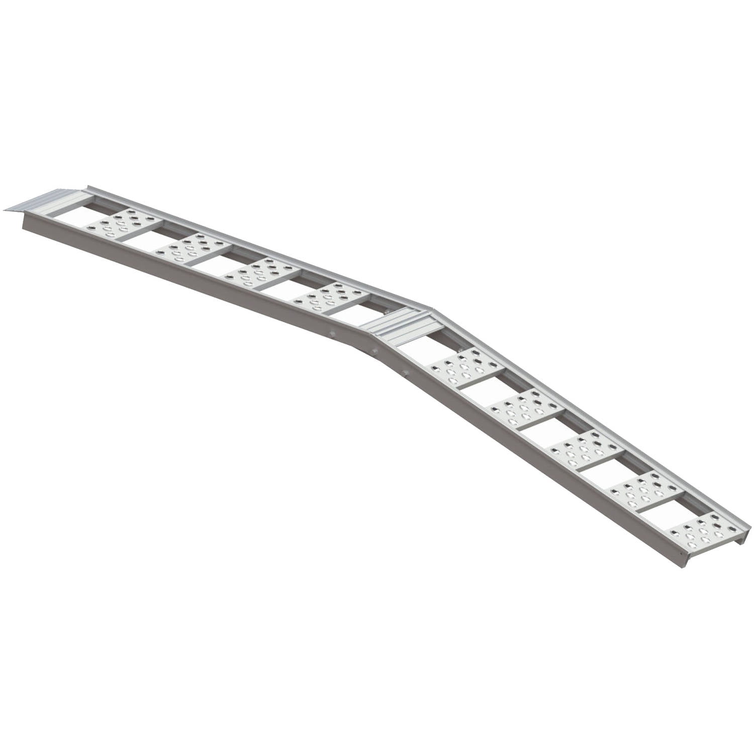 7454300 Center Folding Ramp, 700-Lb. Capacity, Aluminum, 12 x 85-In ...