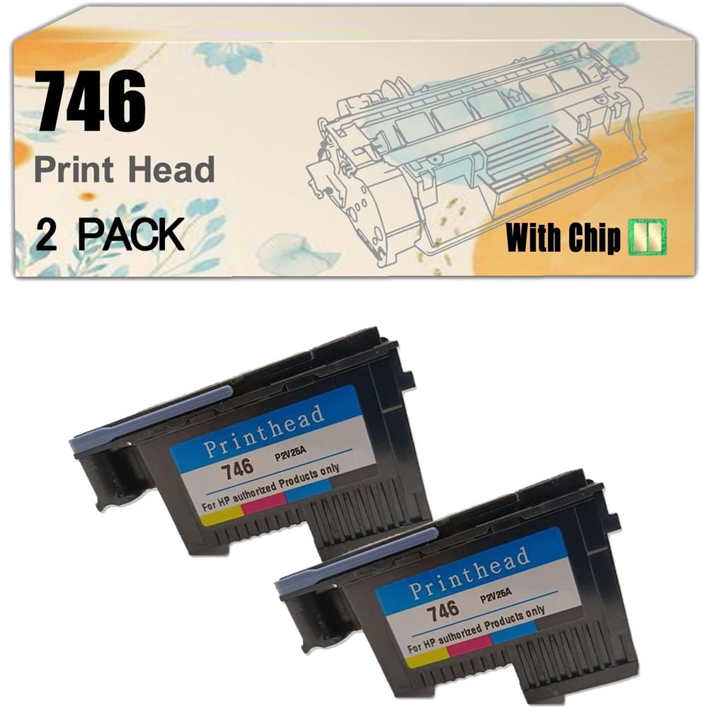 746 P2V25A Printhead Compatible Replacement for HP DesignJet Z6 & Z9 ...