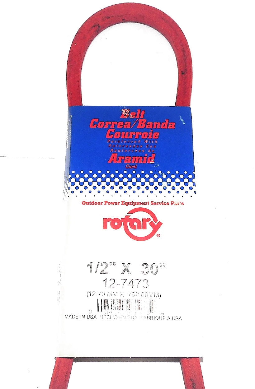 7473/4L300 Rotary Belt (1/2"X30") Compatible With MURRAY: 50597, 50834 ...