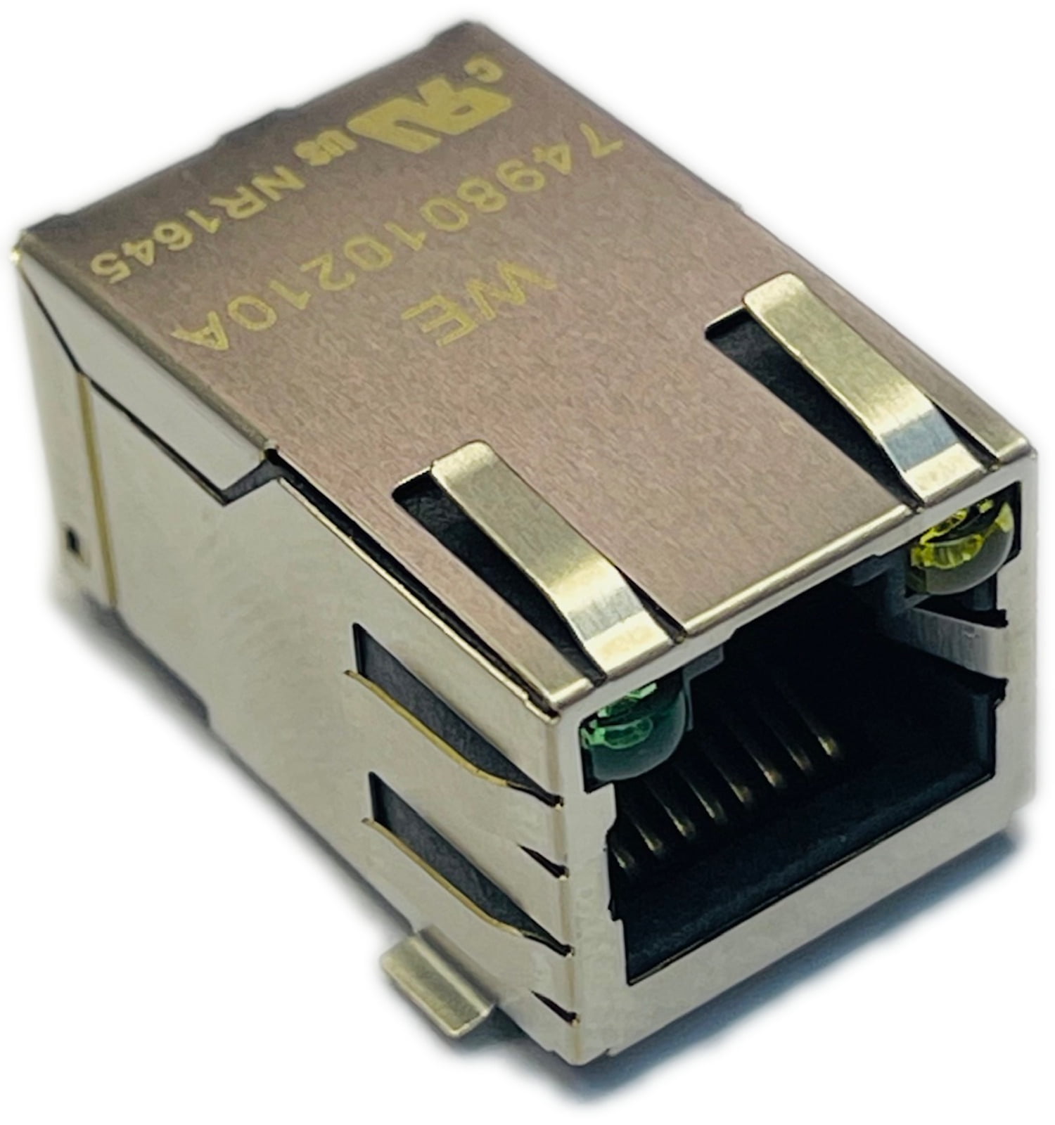 7498010210A RJ45 CONN, JACK, 8P8C, 1PORT, SMT - Walmart.com