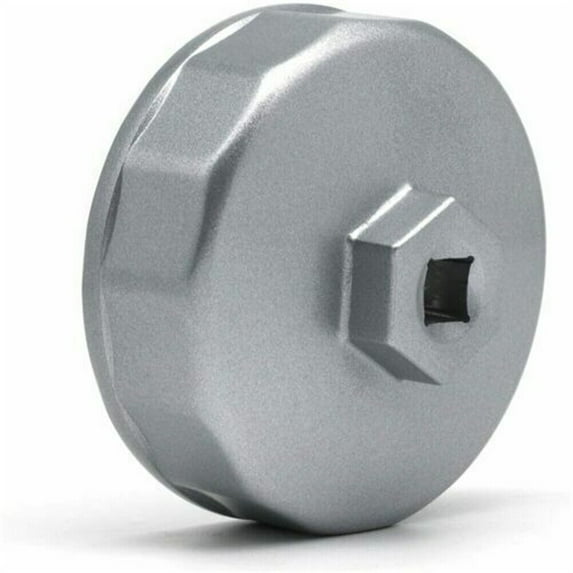 74mm 14 Flute Oil Filter Wrench Housing Cap Cup Socket Removal Wrench ...