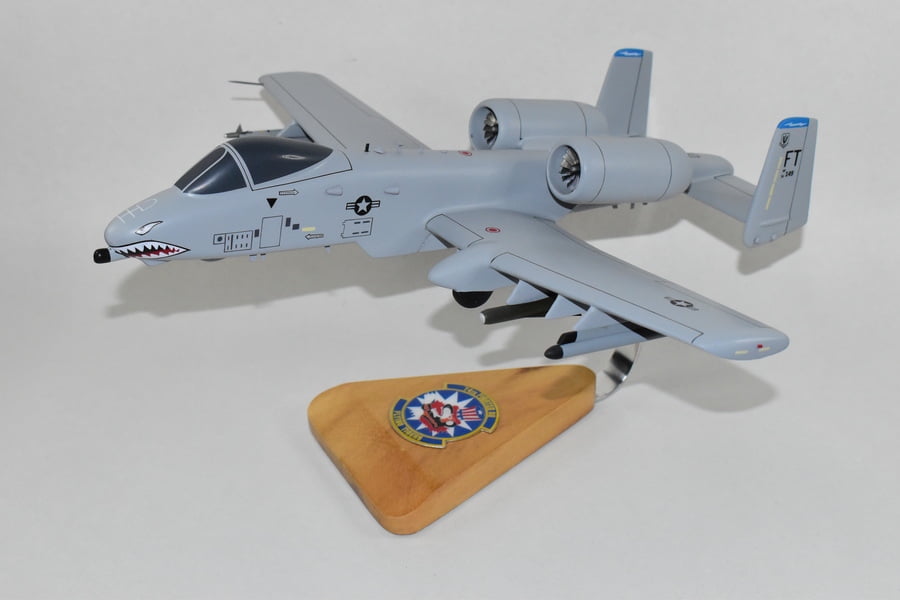 74th Fighter Squadron Flying Tigers A-10 Warthog Model, Fairchild, 1/33 ...