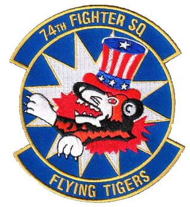 74th Fighter Squadron Flying Tigers Patch – Sew On - Walmart.com