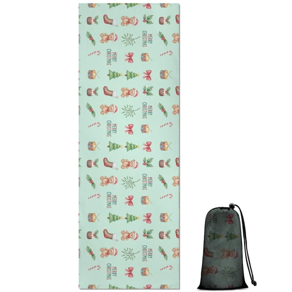74x26 Inch Yoga Towel, Sweat Absorbent Non-Slip Mat for Hot Yoga ...