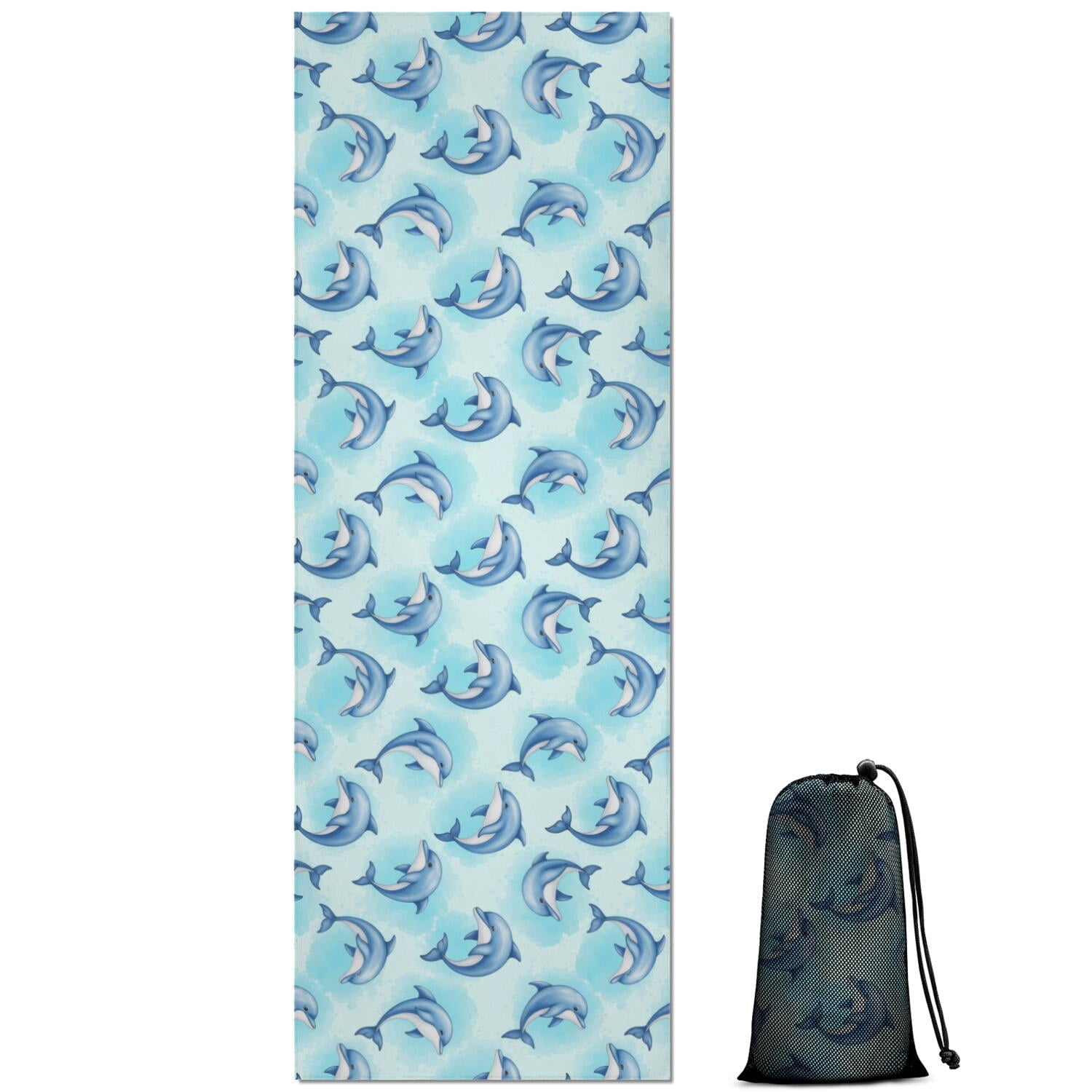 74x26 Inch Yoga Towel, Sweat Absorbent Non-Slip Mat for Hot Yoga ...
